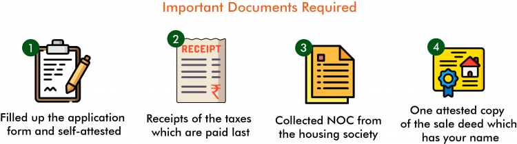 How To Change The Name In Property Tax Record?