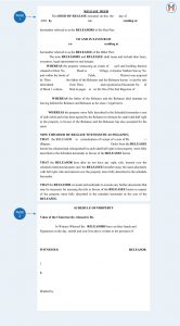 Release Deed: Meaning, Uses, Format and Registration