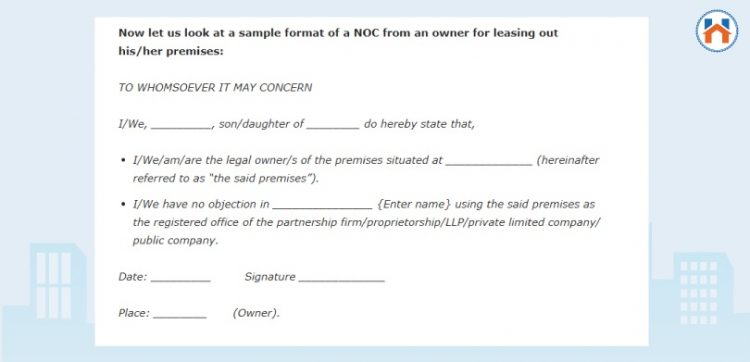 No Objection Certificate (NOC) For Property - Format & More