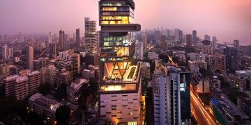 Glimpses of Mukesh Ambani House Antilia