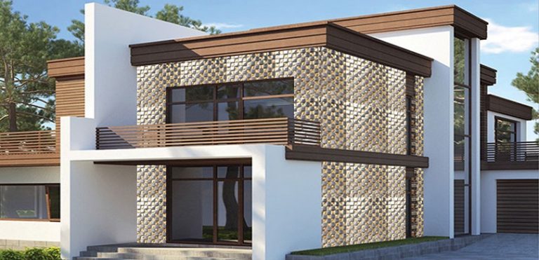 Latest Top 10 Front Wall Tiles Design For Indian House