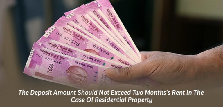 Important Rent Deposit Rules Of Model Tenancy Act, 2021