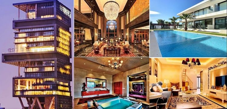 Glimpses of Mukesh Ambani House Antilia 2025